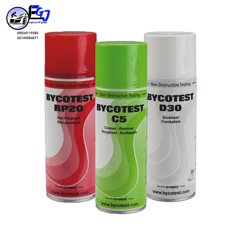 ست اسپری تست مایع نافذ BYCOTEST PT